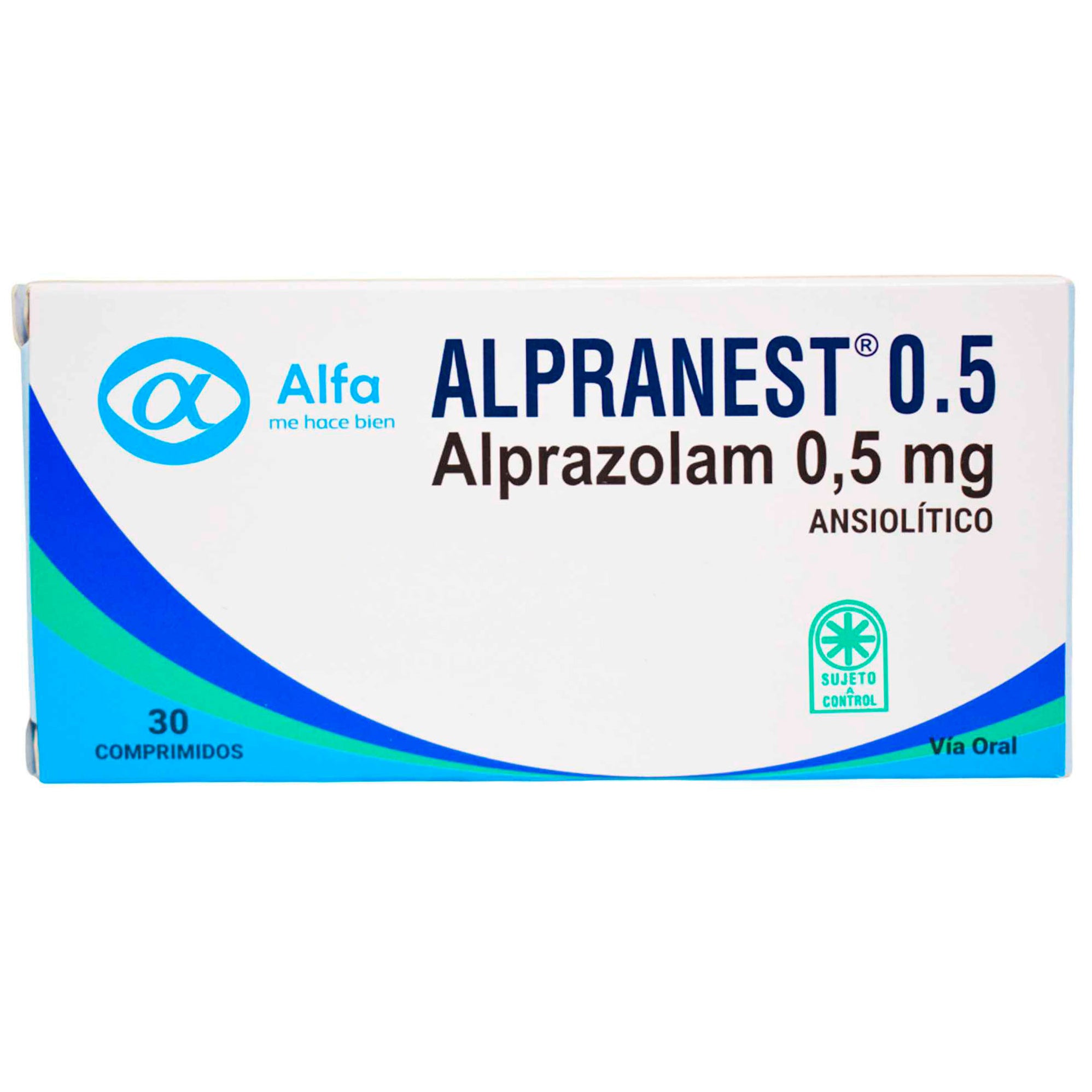 Prazolam 0.50Mg Alprazolam X Tableta— Farmacorp