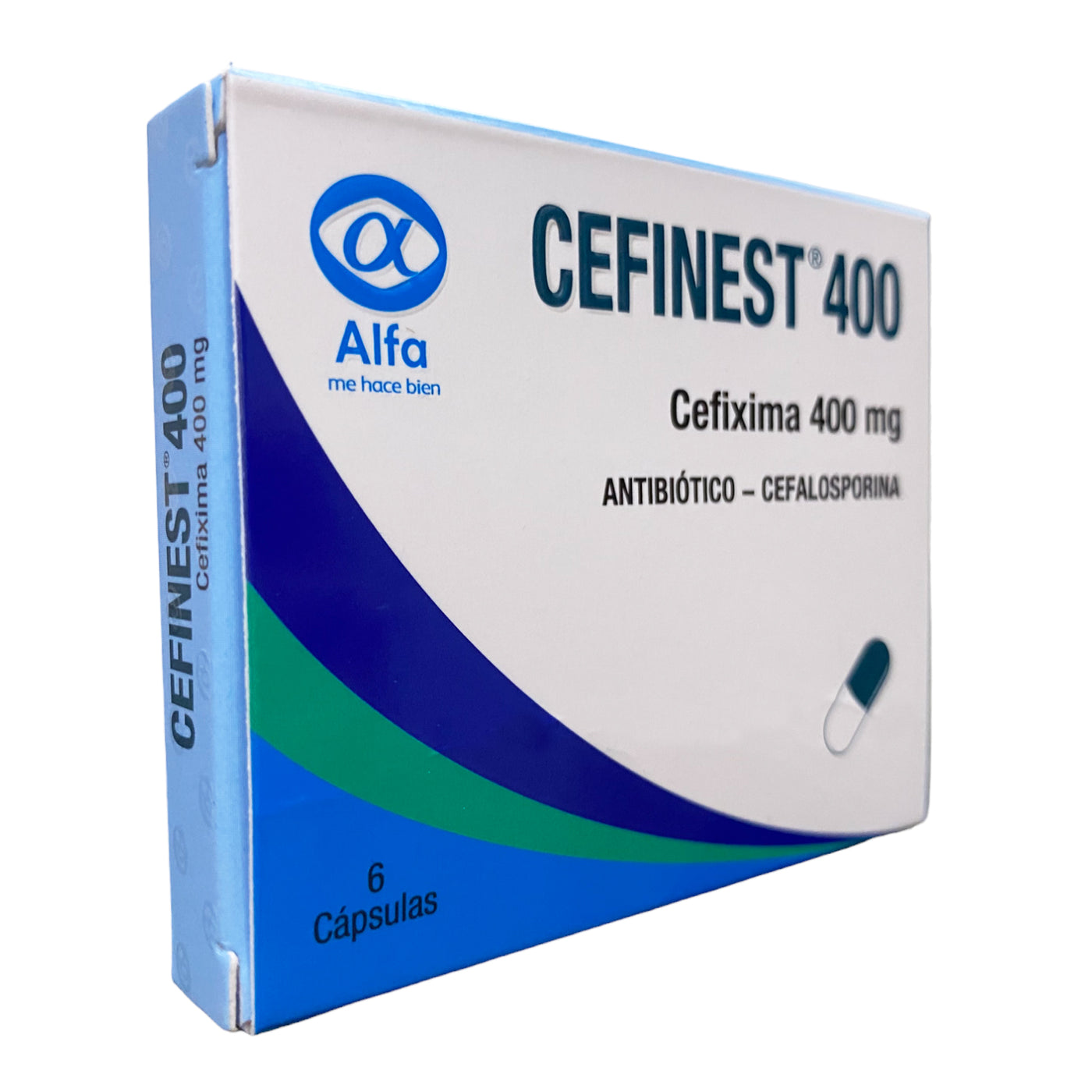 Cefinest 400 Mg Cefixima X Cápsula— Farmacorp