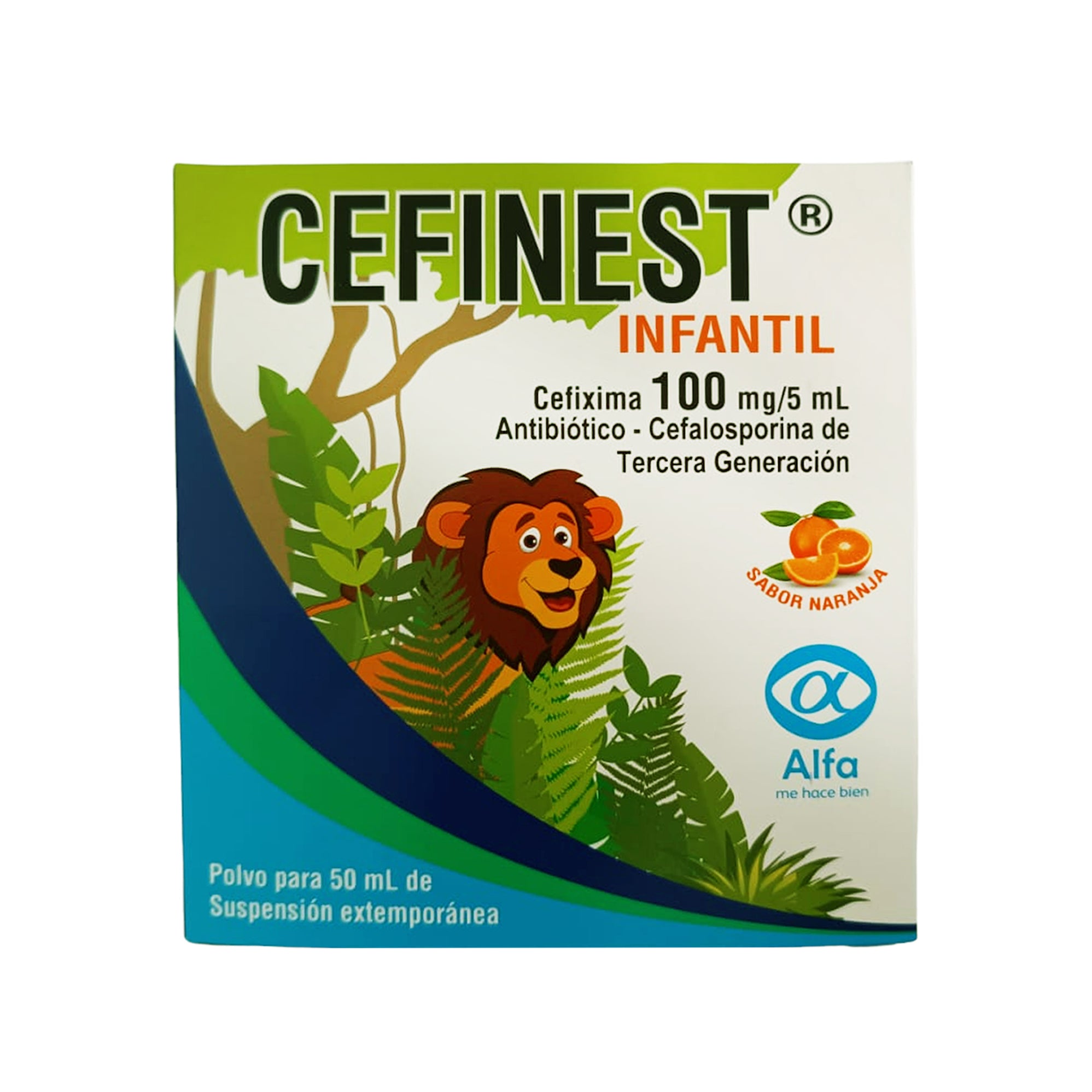 Cefixima 100Mg5ml Suspension X 50Ml Generico Li— Farmacorp
