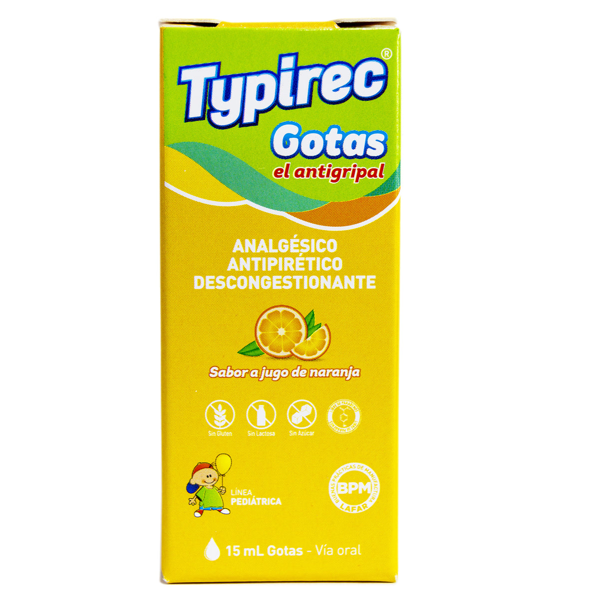 Typirec Gotas Antigripal X 15Ml— Farmacorp