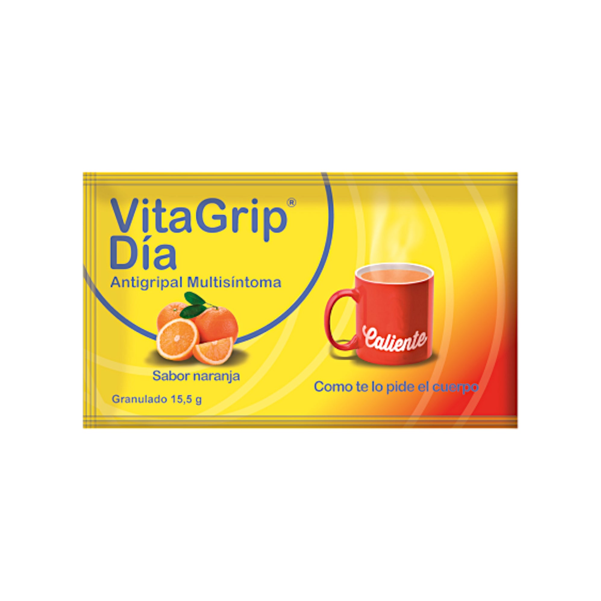 Antigripal Vitagrip Día Naranja | Alivio Caliente— Farmacorp