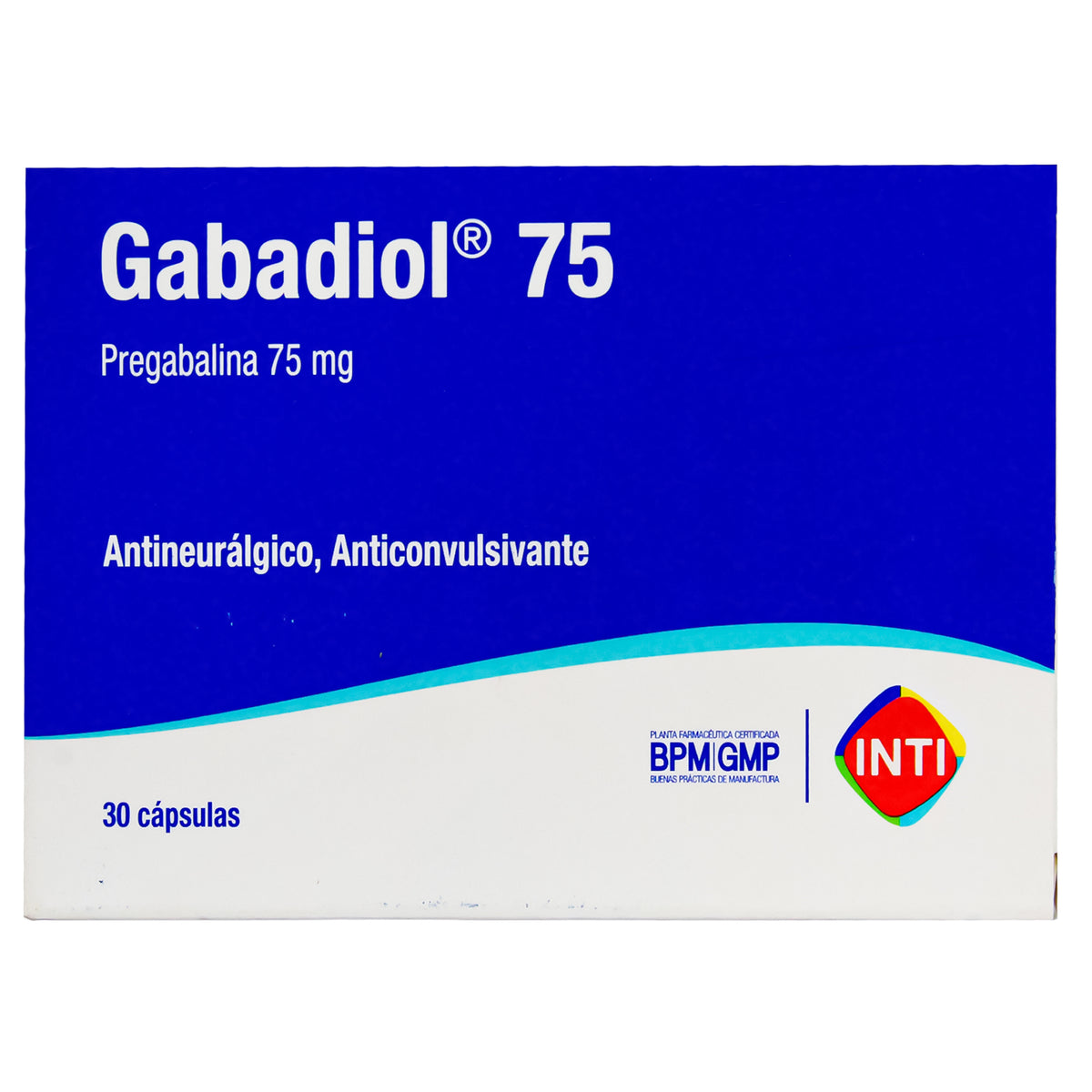 Gabadiol 75Mg Pregabalina X Capsula— Farmacorp