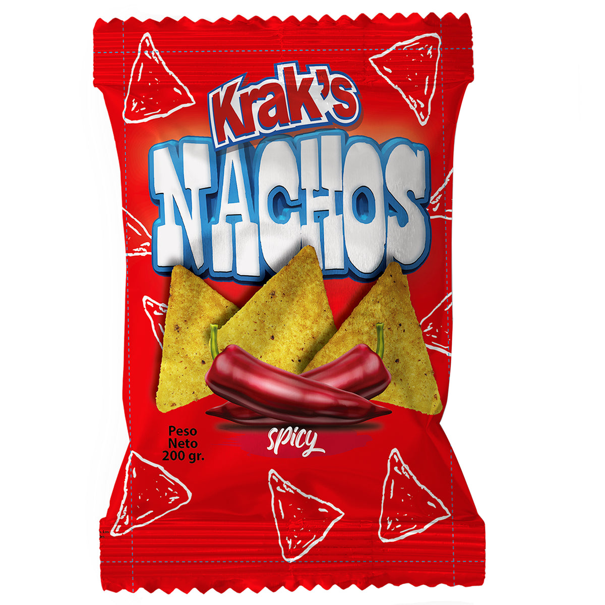Kraks Nachos Picante X 200G— Farmacorp