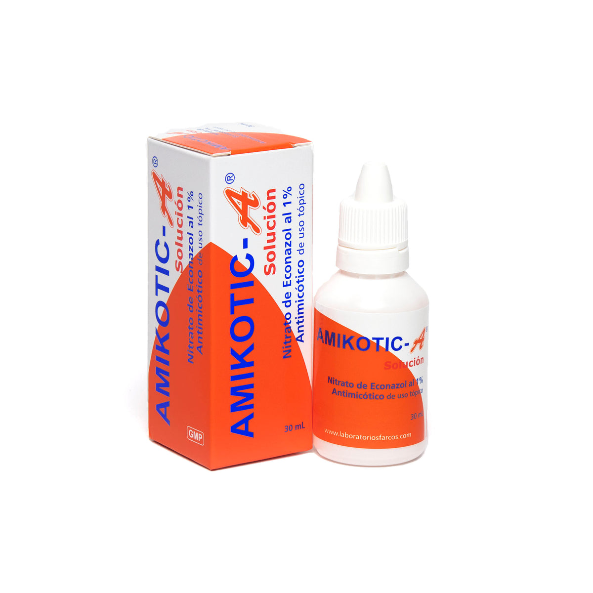 Amikotic-A Econazol 1% Solucion X 30Ml— Farmacorp
