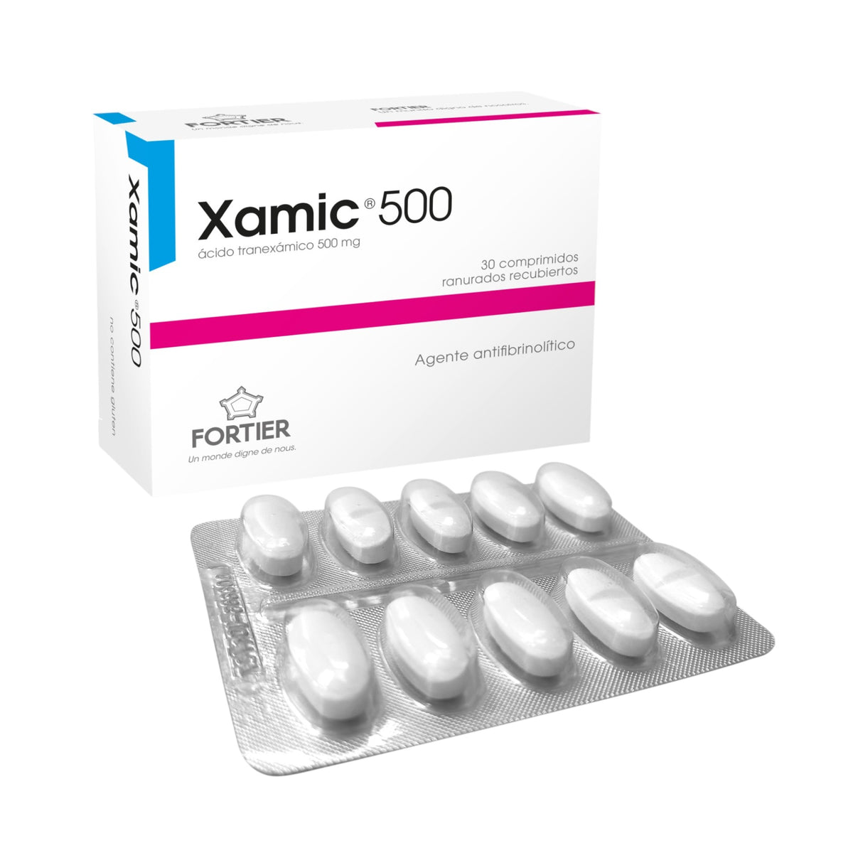 Xamic Acido Tranexamico 500Mg X Comprimido— Farmacorp