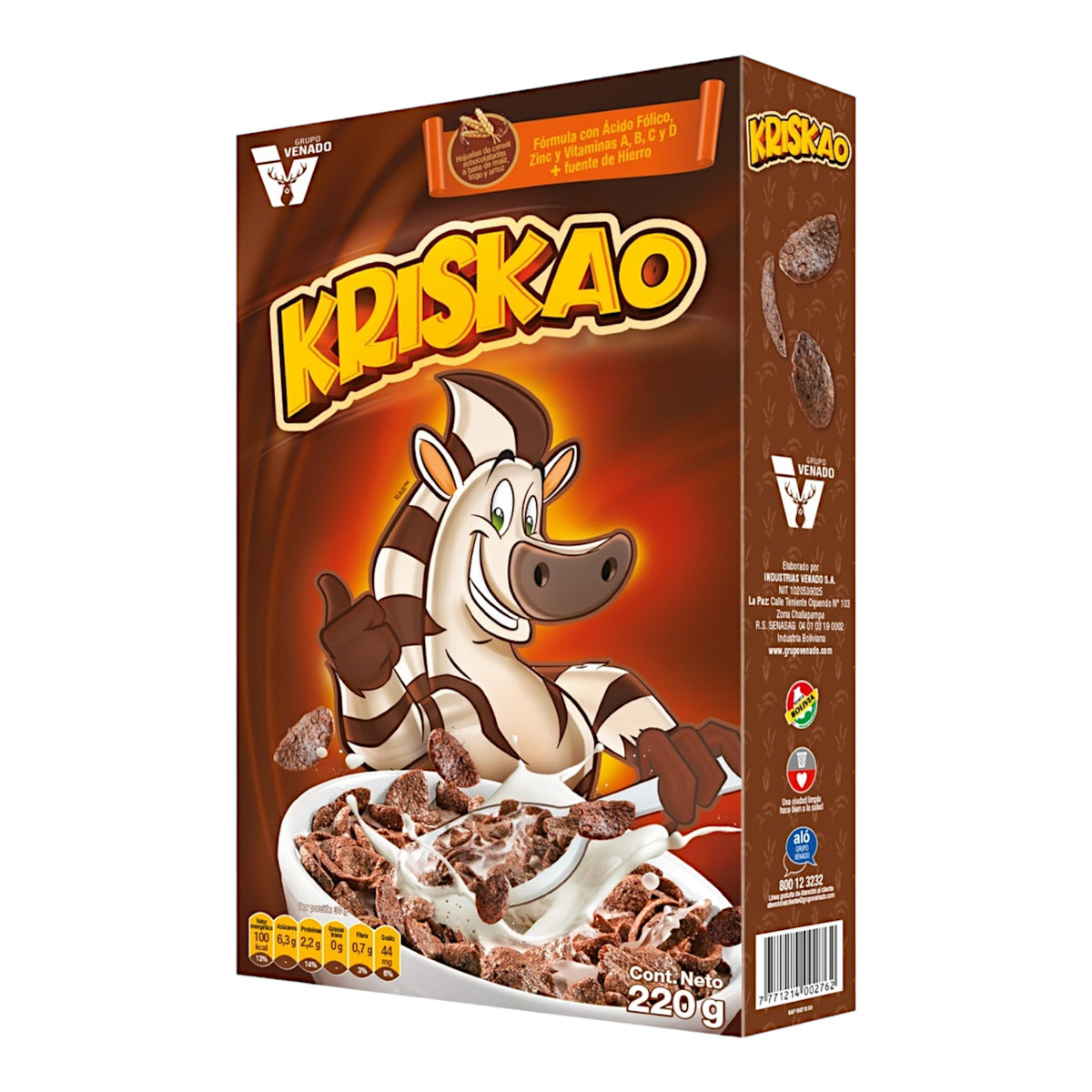 Cereal Kris Kriskao Sabor Chocolate X 220G— Farmacorp