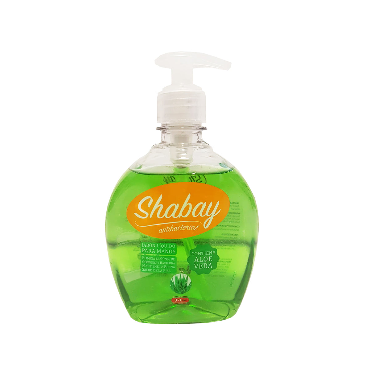 Jabón Líquido Shabay Antibacterial 370ml— Farmacorp