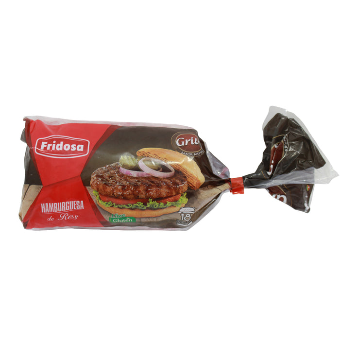 Hamburguesa De Res Fridosa Grill 18 Unidades— Farmacorp