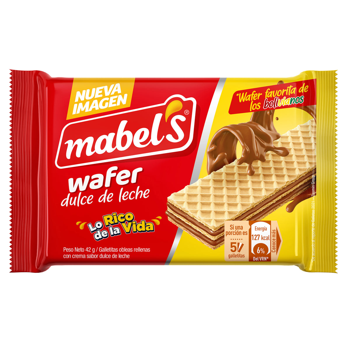 Mabels Wafer Galleta Dulce De Leche X 42G— Farmacorp
