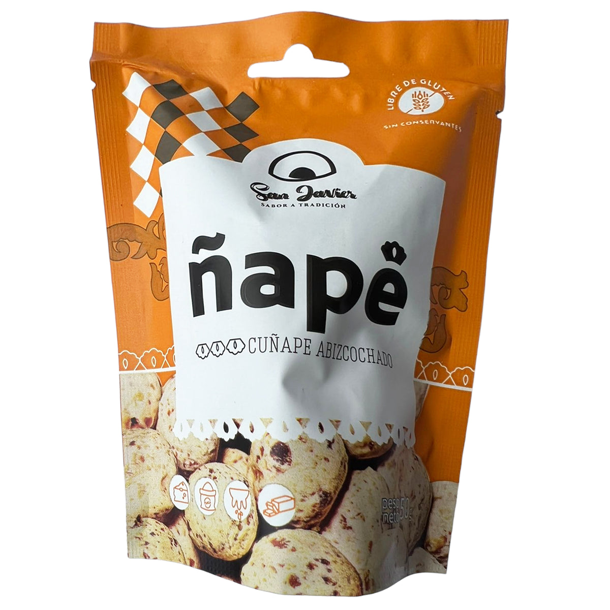 San Javier Ñape Cuñape Abiscochado X 50Gr— Farmacorp