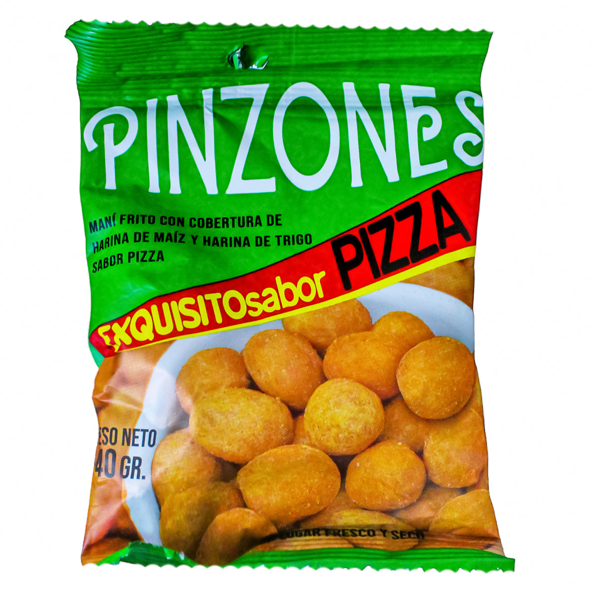 Pinzones Mani Frito Sabor Pizza X 40Gr— Farmacorp