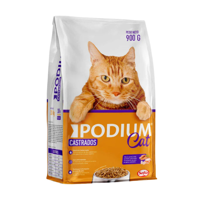 Croquetas Podium Cat Castrados X 900G— Farmacorp