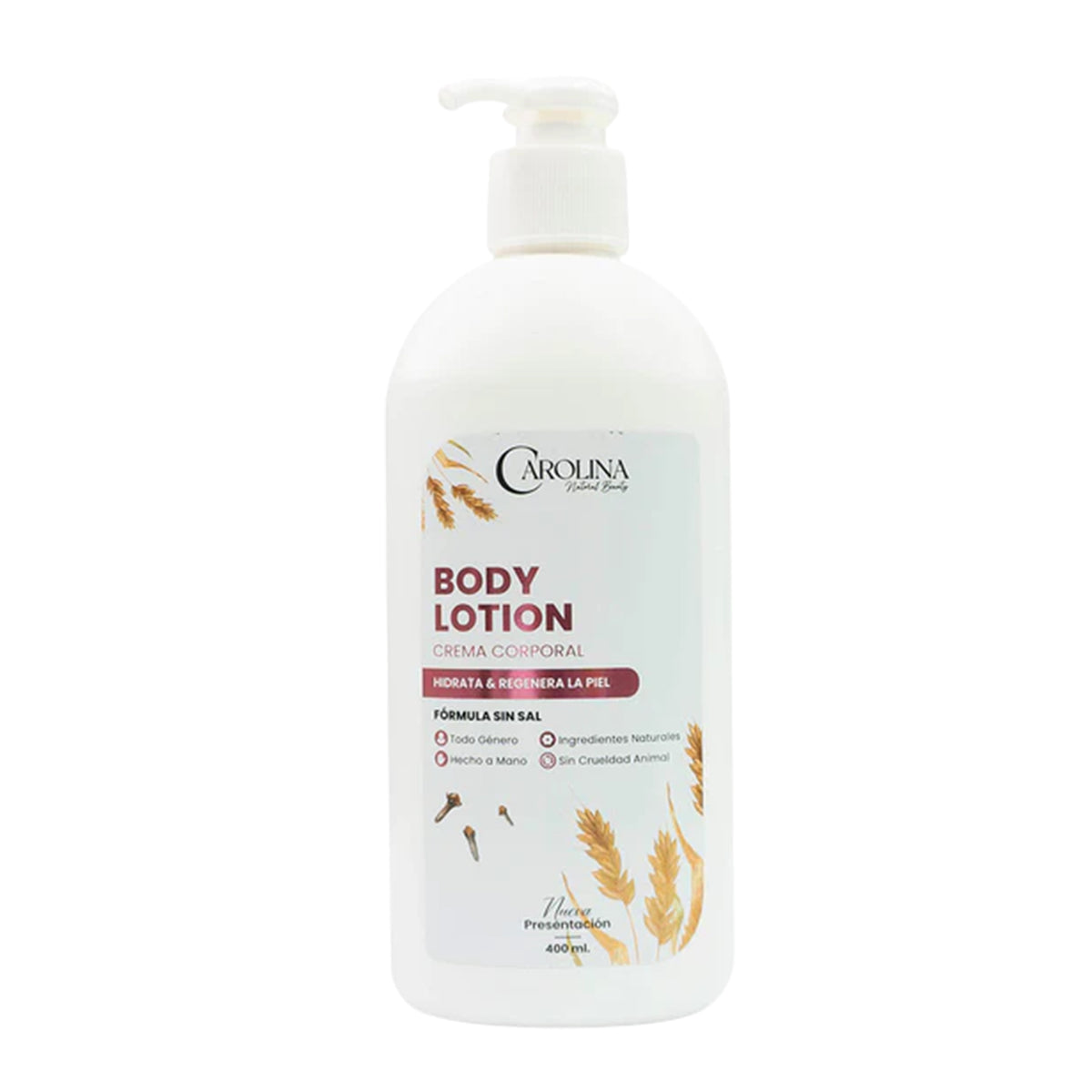 Crema Carolina Hair Beauty Body Lotion X 400Ml— Farmacorp