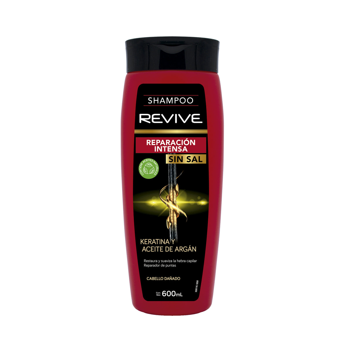 Shampoo Revive Reparación Intensa Sin Sal X 600Ml— Farmacorp