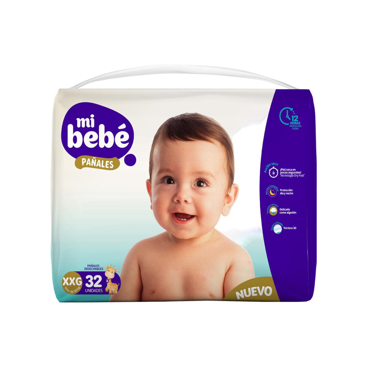 Pañal Mi Bebé XXG 32 Unidades— Farmacorp