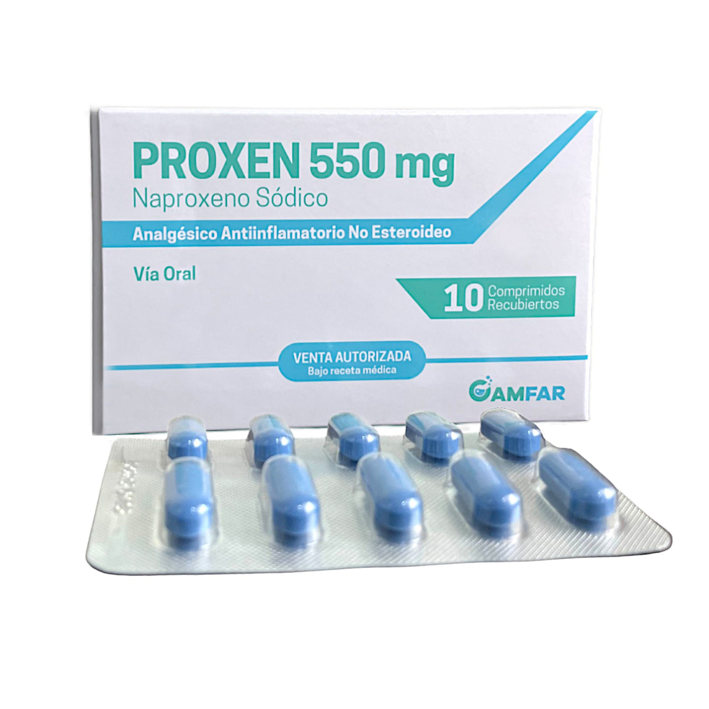 Proxen Naproxeno 550 Mg X Comprimido— Farmacorp