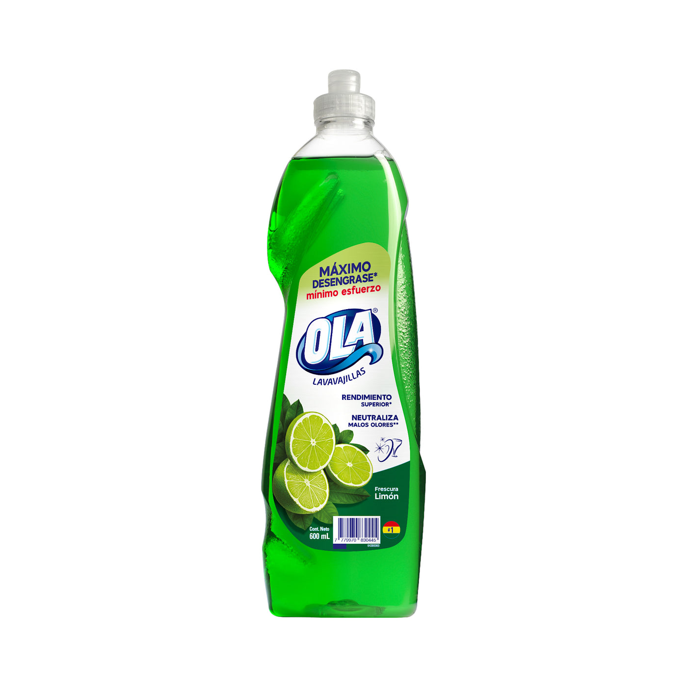 Lavavajillas Ola Limón 600ml— Farmacorp