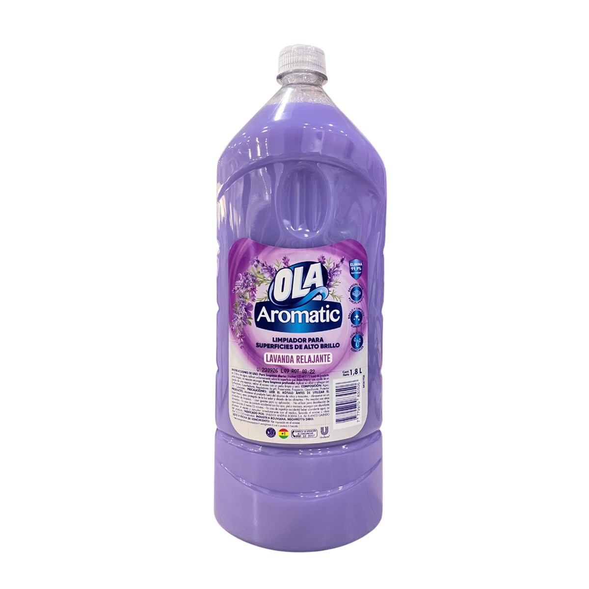Limpiador Ola Aromatic Lavanda Relajante X 1.8L— Farmacorp