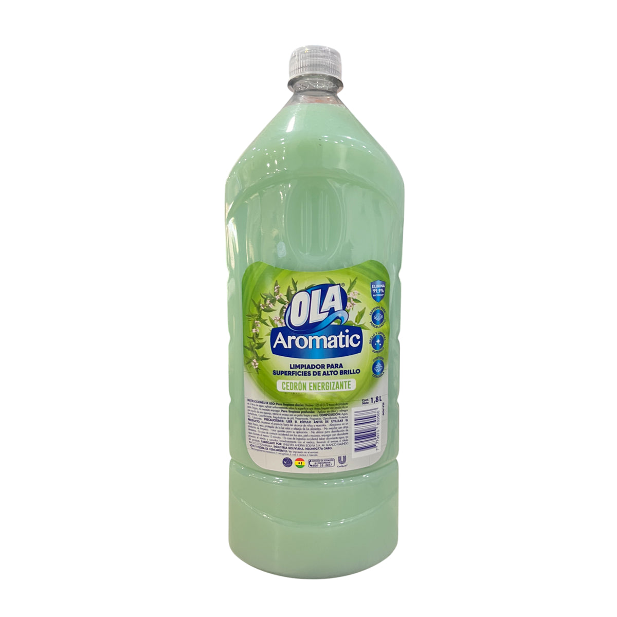 Limpiador Ola Aromatic Cedrón Energy X 1.8Lt— Farmacorp