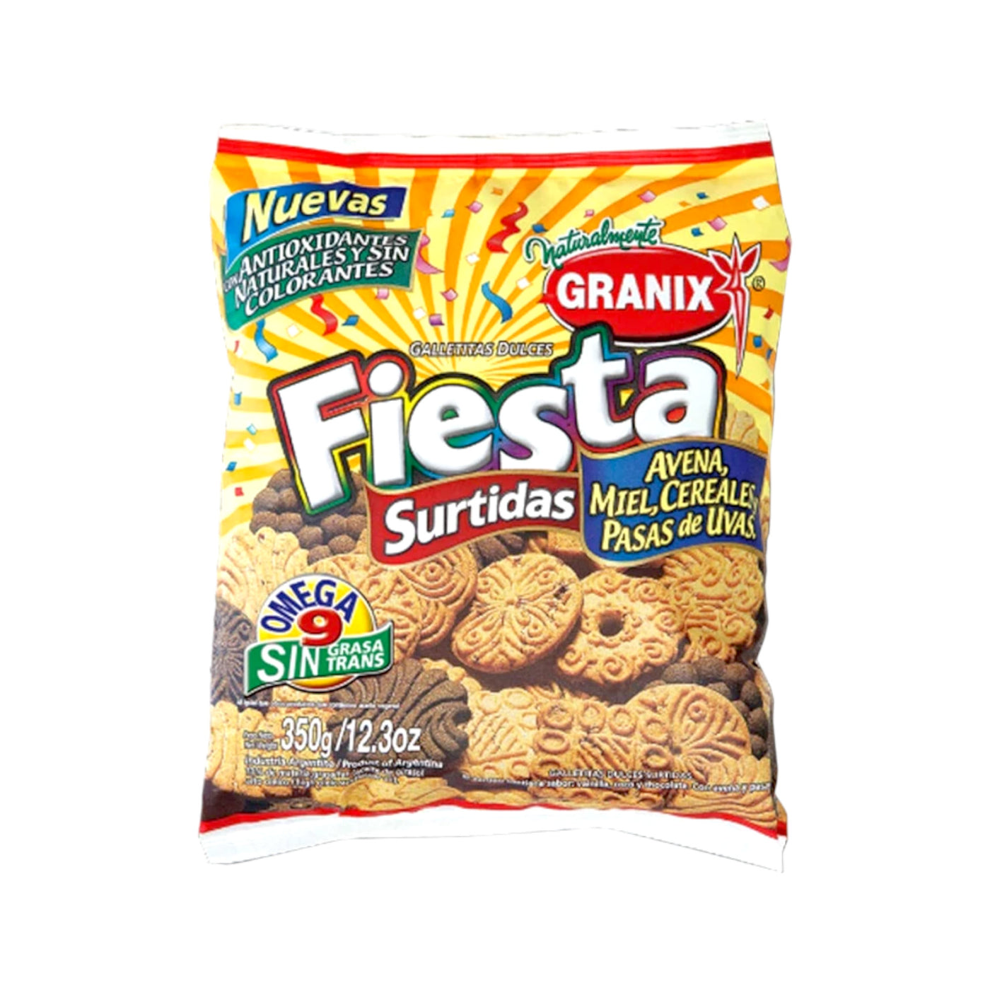 Granix Fiesta Galletas Surtidas X 350 Gr— Farmacorp