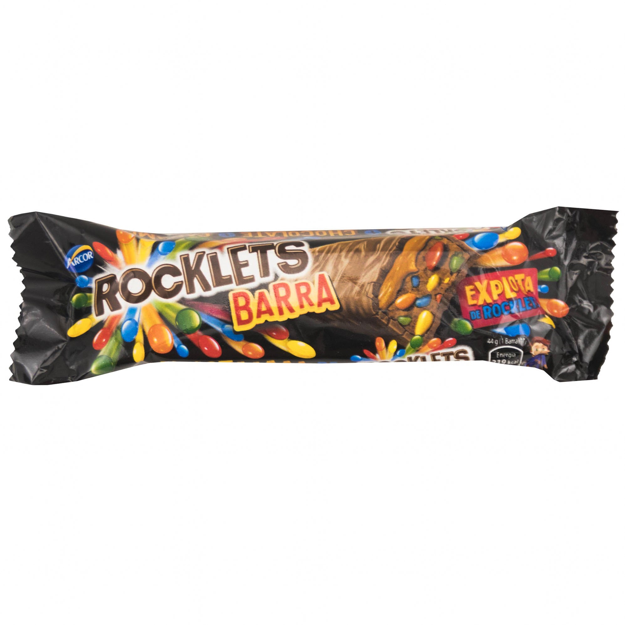 Rocklets Barra De Chocolate Confitado X 44G— Farmacorp