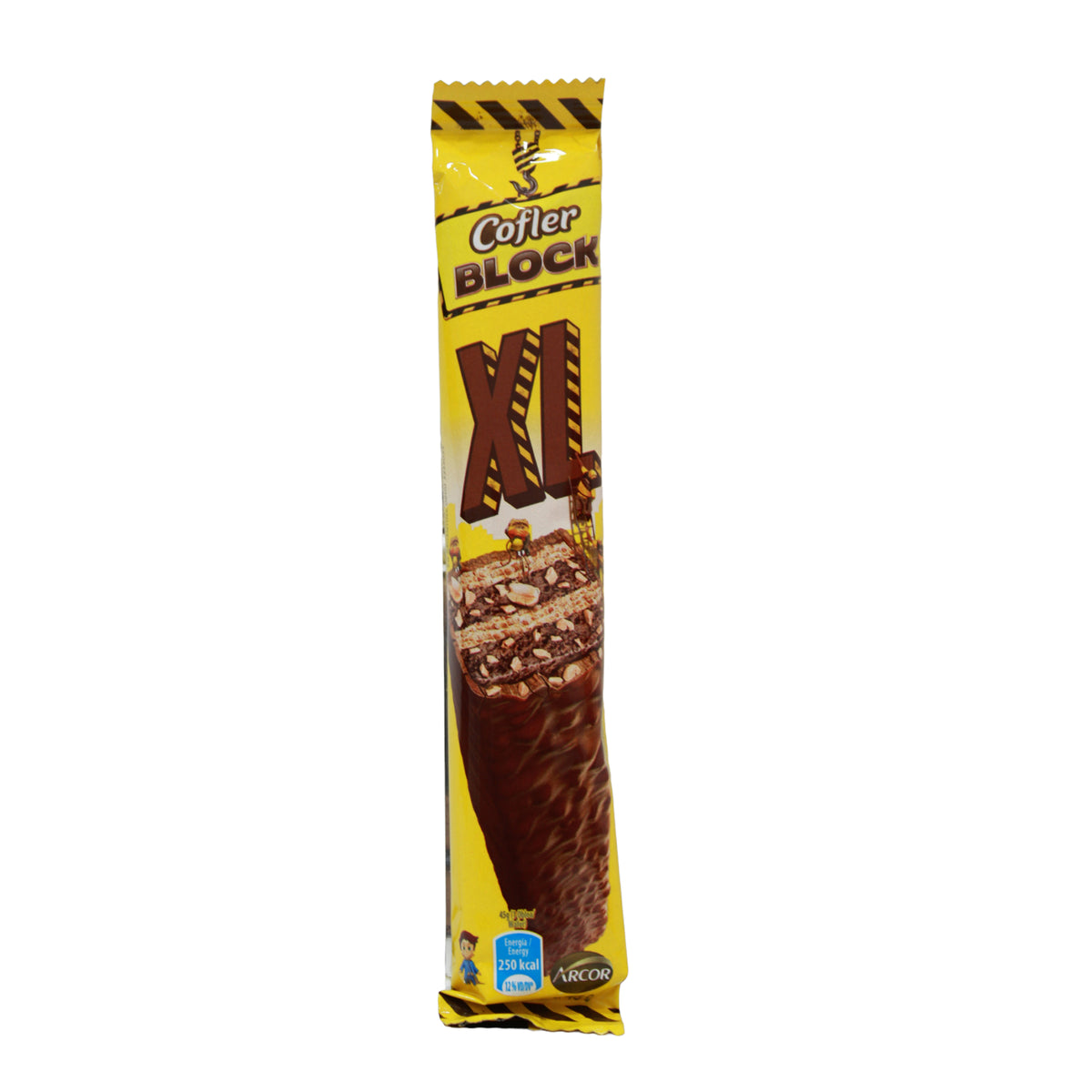 Cofler Block Xl Oblea Rellena Chocolate Mani X 45G— Farmacorp