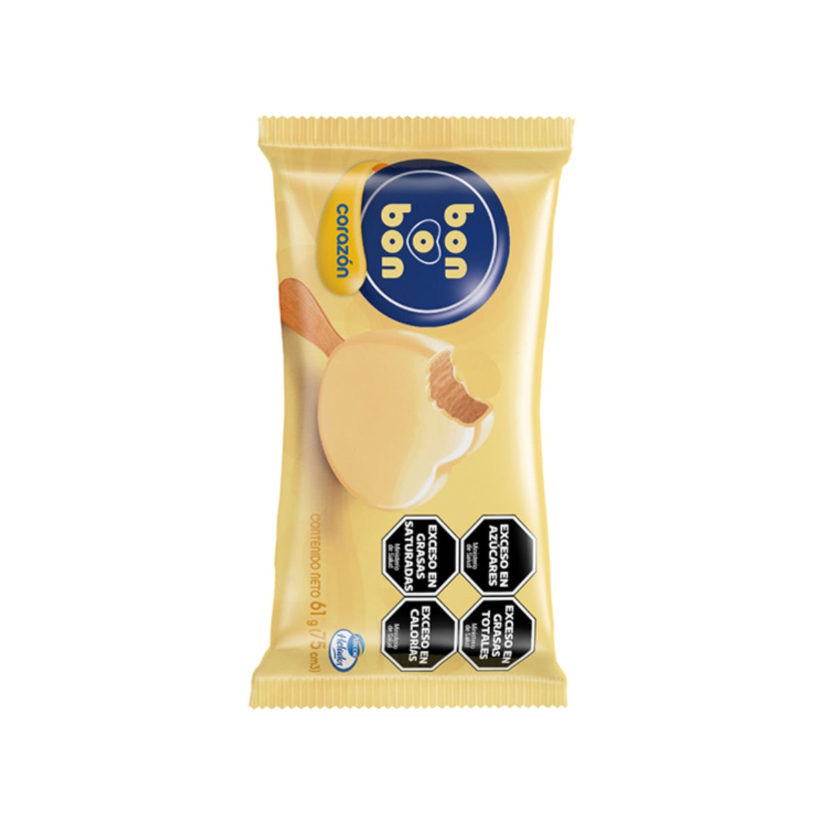 Helado Bon O Bon Corazon Blanco X 51G— Farmacorp