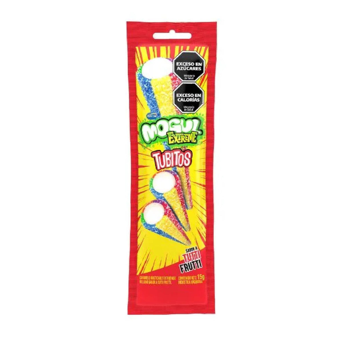 Gomitas Mogul Extreme Tubitos Tutti Frutti X 15G— Farmacorp