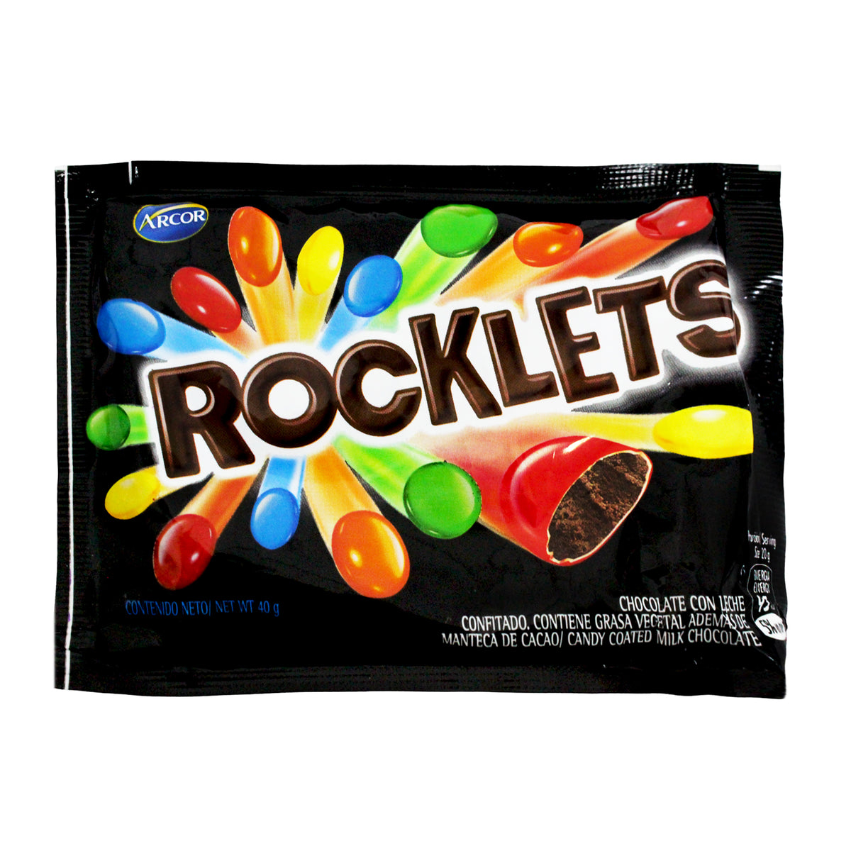 Rocklets Con Chocolate Confitado X 40G— Farmacorp