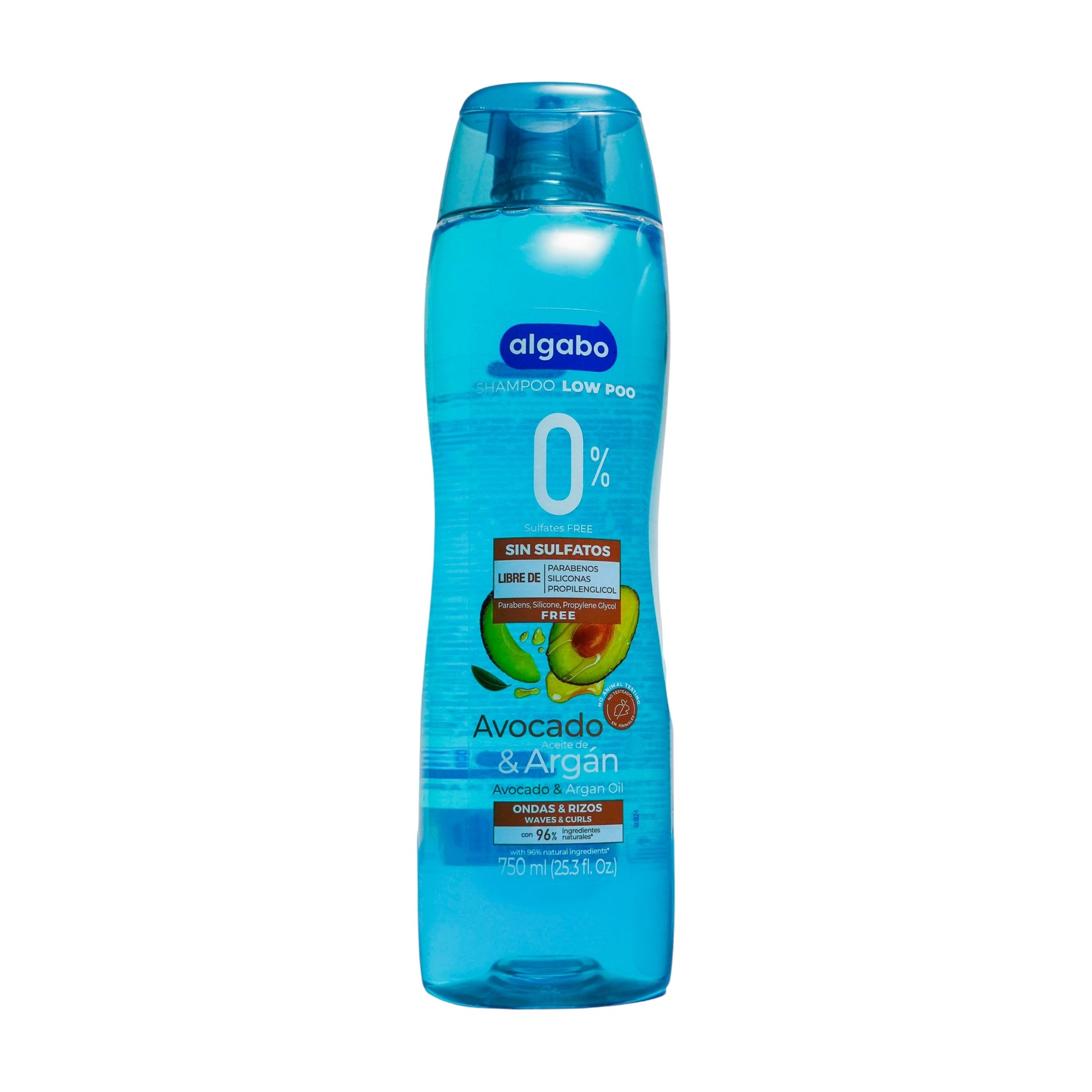 Shampoo Algabo Avocado Y Aceite De Argán X 750Ml— Farmacorp