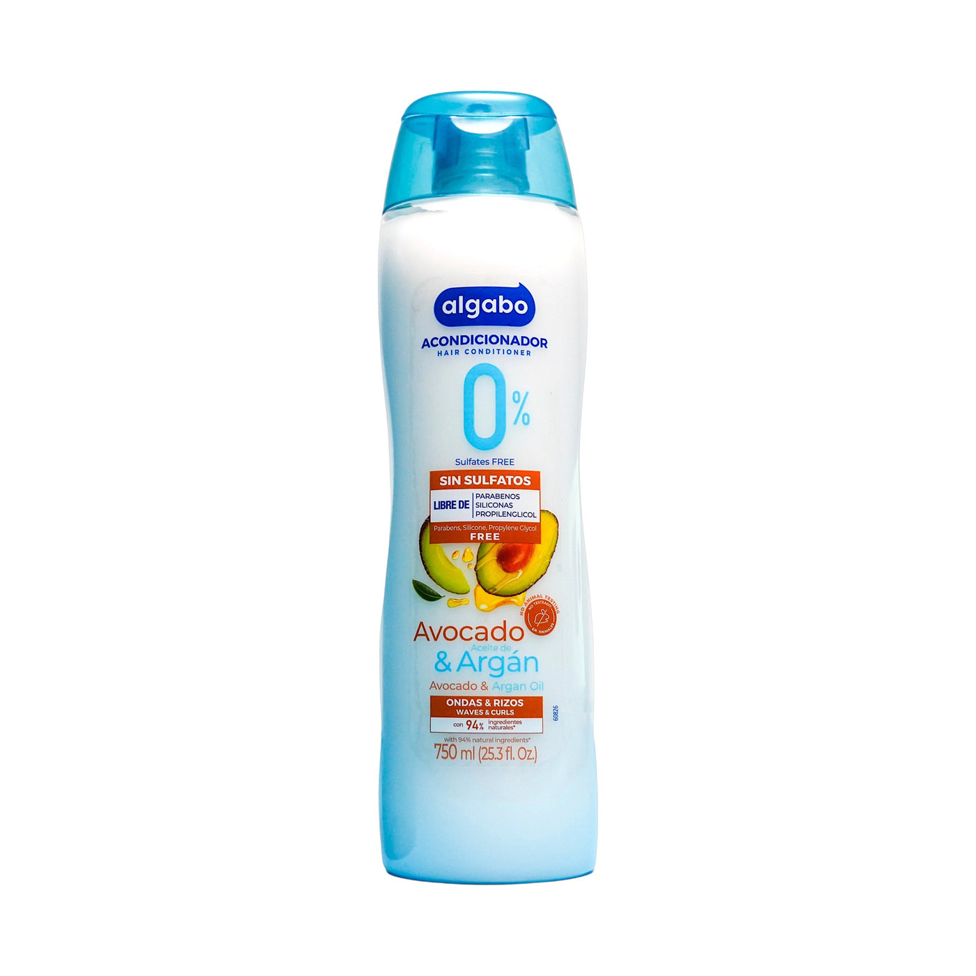 Acondicionador Algabo Avocado Y Aceite De Argán X 750Ml— Farmacorp