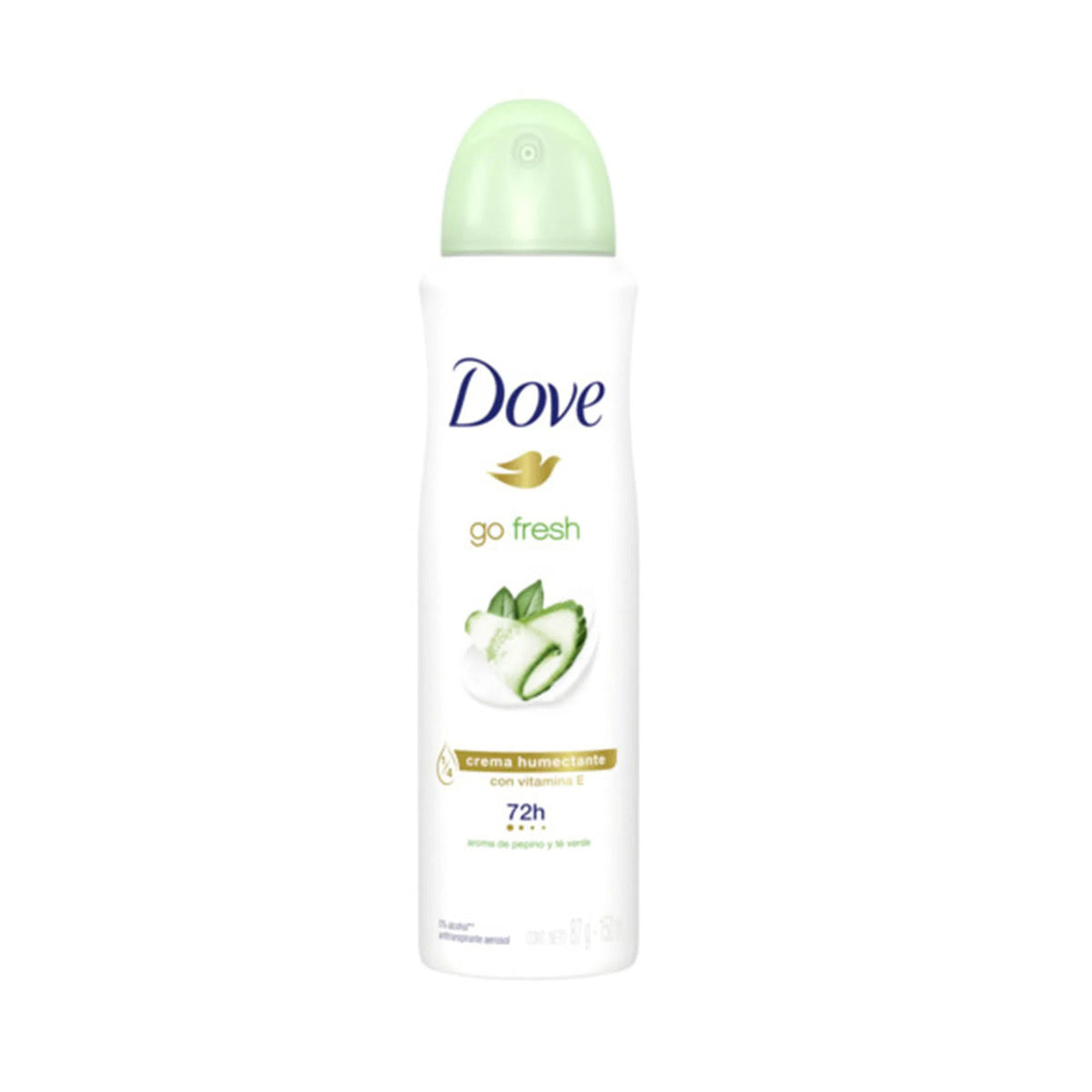 Dove Go Fresh 72H Desodorante Aerosol Antitranspirante X 150Ml— Farmacorp