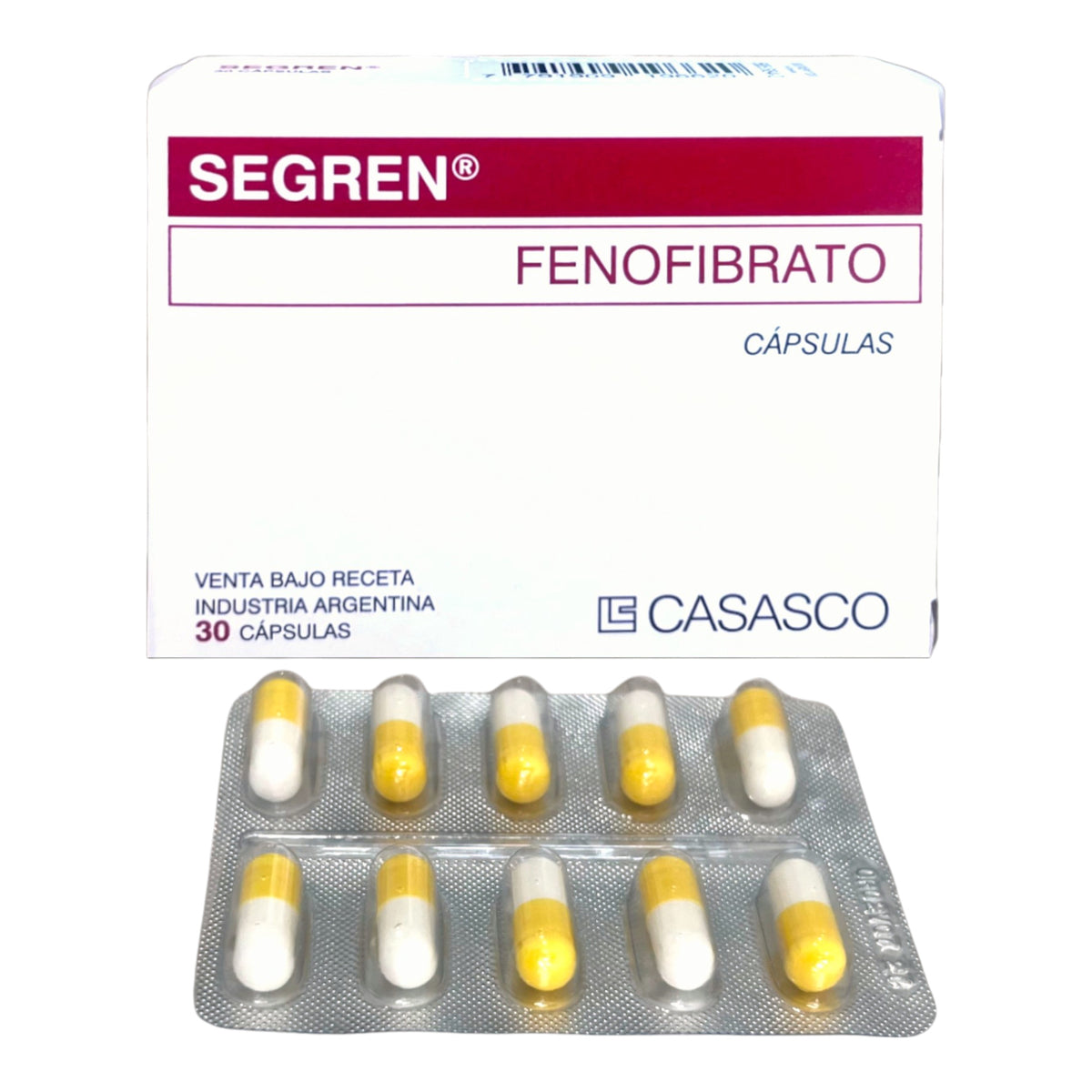Segren Fenofibrato 200Mg X Capsula— Farmacorp
