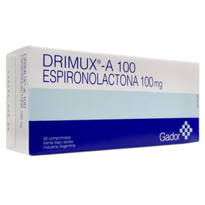 Drimux-A 100Mg Espironolactona X Tableta— Farmacorp