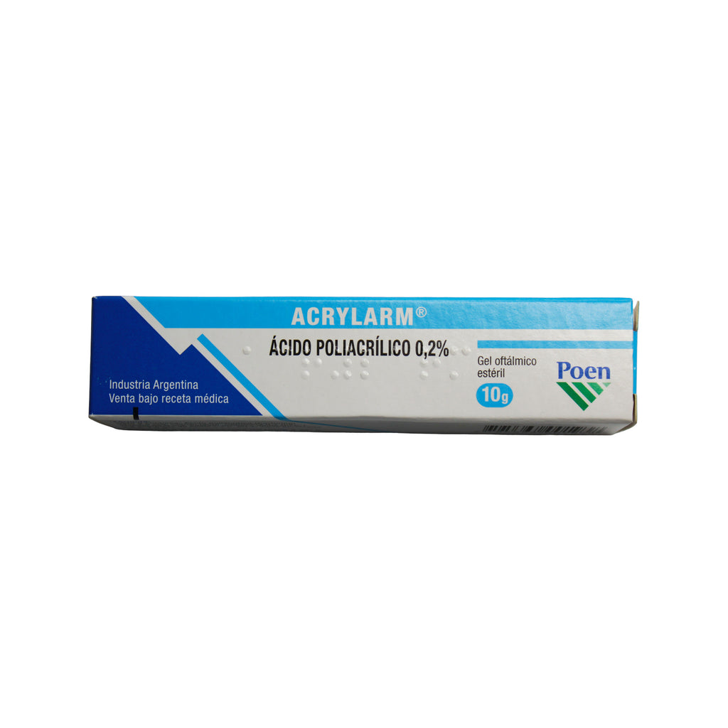 Acrylarm Acido Poliacrilico 0.002 Gel Oftalmico X 10G— Farmacorp
