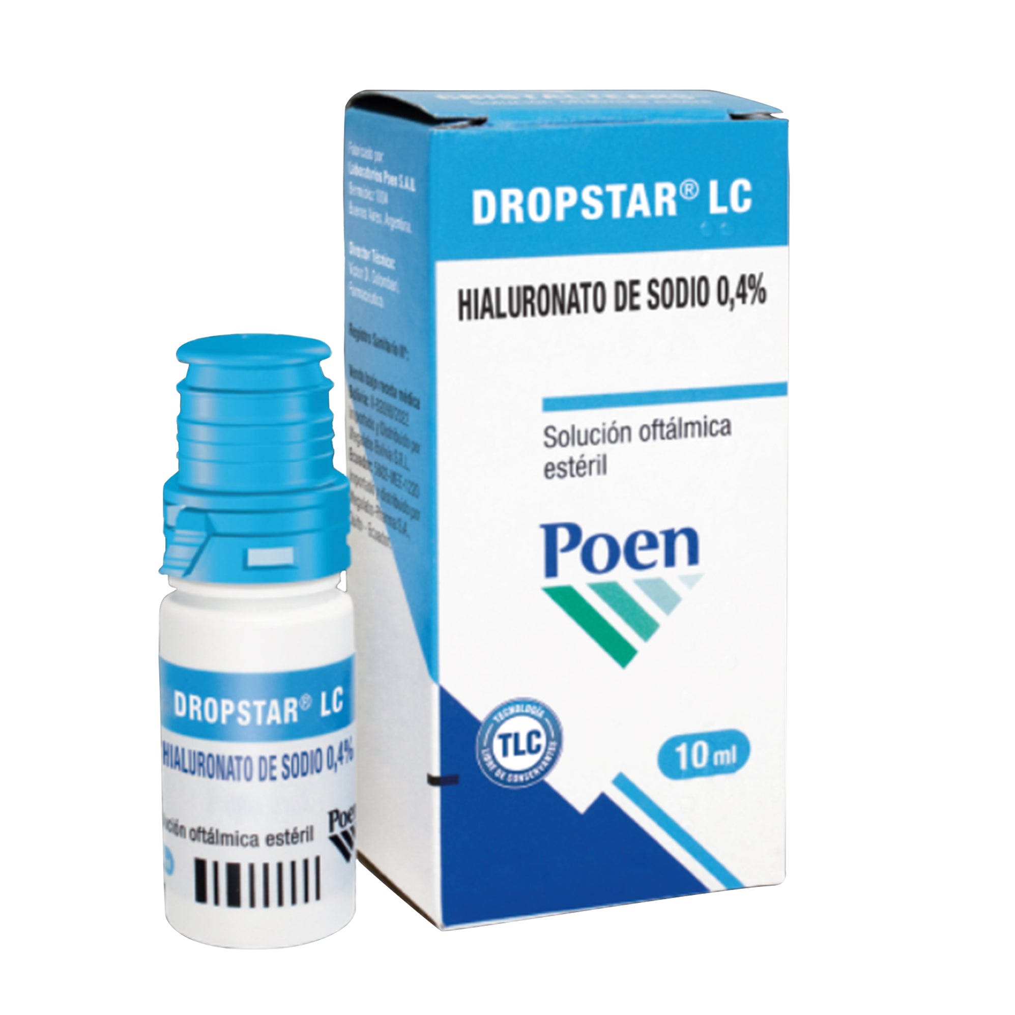 Dropstar Lc 0.4% Colirio X 10Ml Hialuronato Sodio— Farmacorp