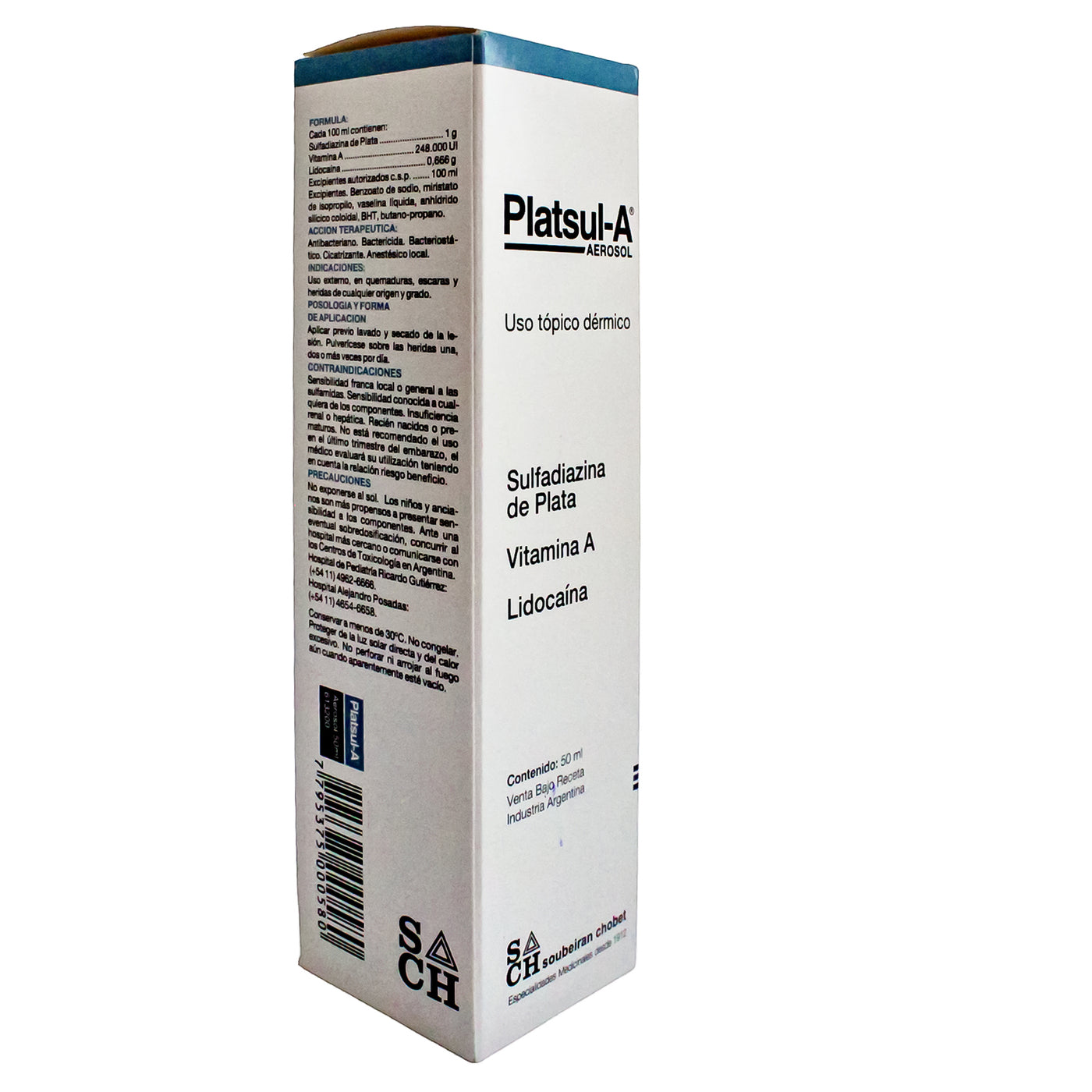 Aerosol Platsul-A X 50 Ml— Farmacorp