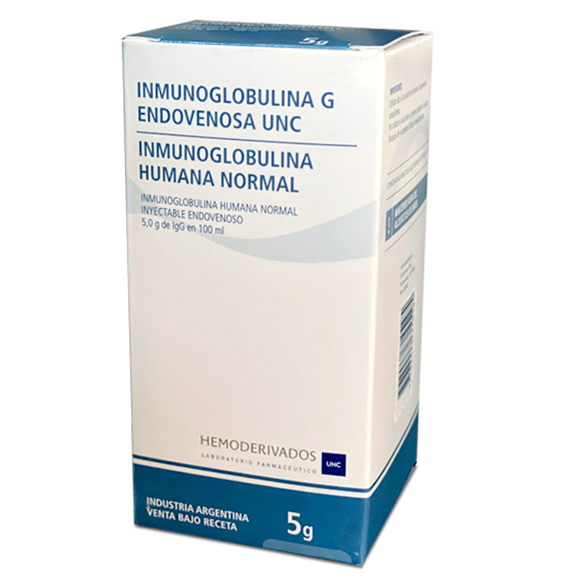 Intaglobin Inmunoglobulina Humana 5G X Ampolla— Farmacorp