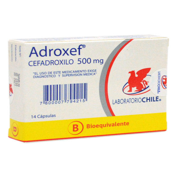 Adroxef 500Mg Cefadroxilo X Capsula— Farmacorp