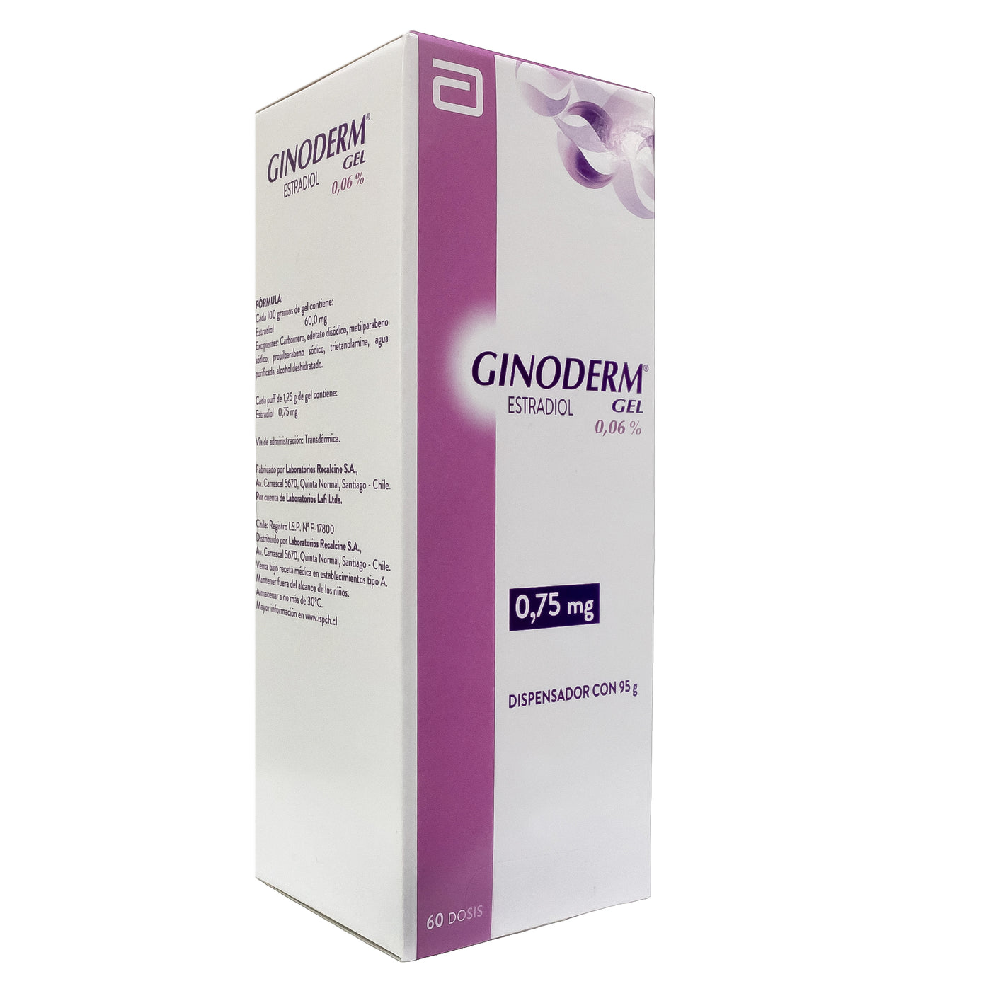 Ginoderm 0.06% Gel X 95G Estradiol 60 Dosis— Farmacorp