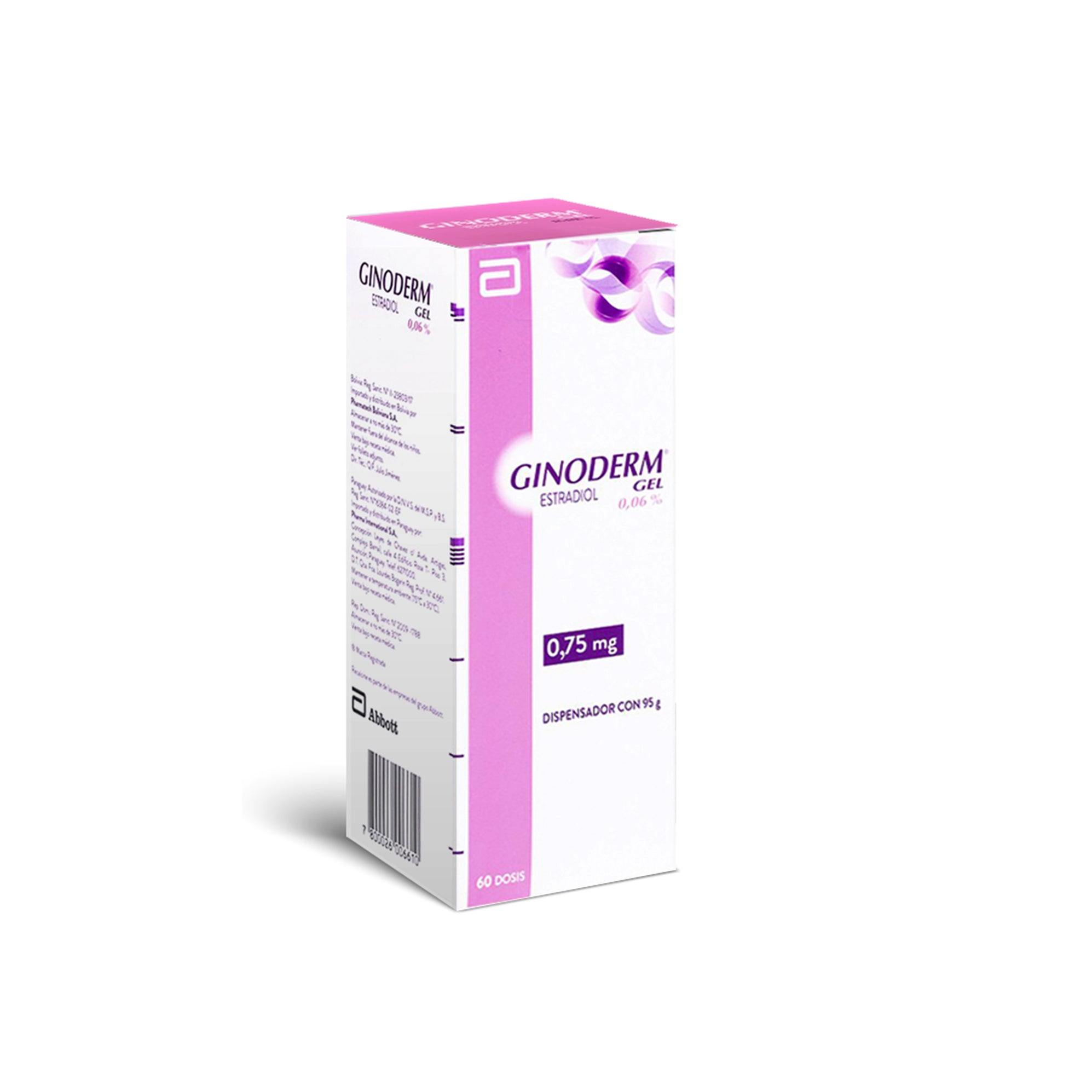 Ginoderm 0.06 Gel X 95 Gr Estradiol 60 Dosis— Farmacorp