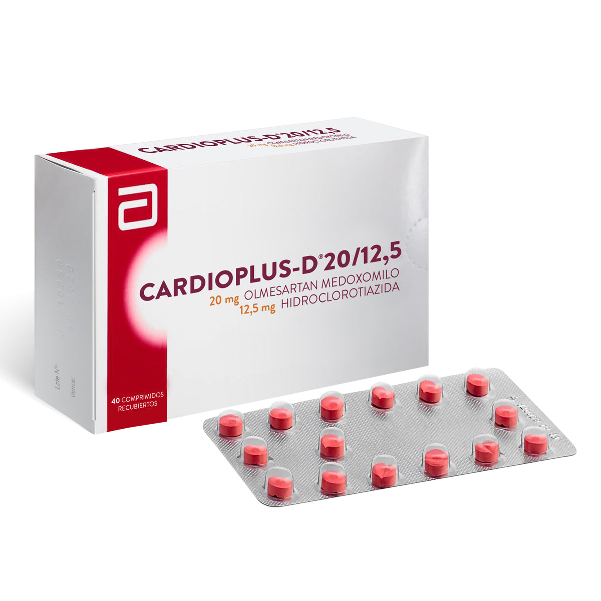 Cardioplus D 20 12.5Mg X40 Comp Olmesart Hidroclo— Farmacorp