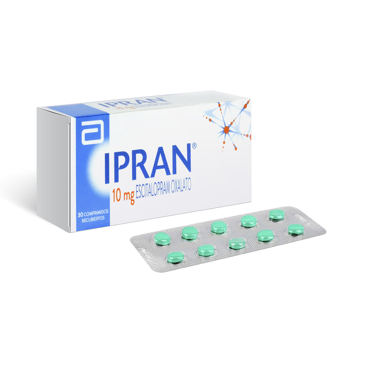 Ipran 10Mg Escitalopram X Tableta— Farmacorp