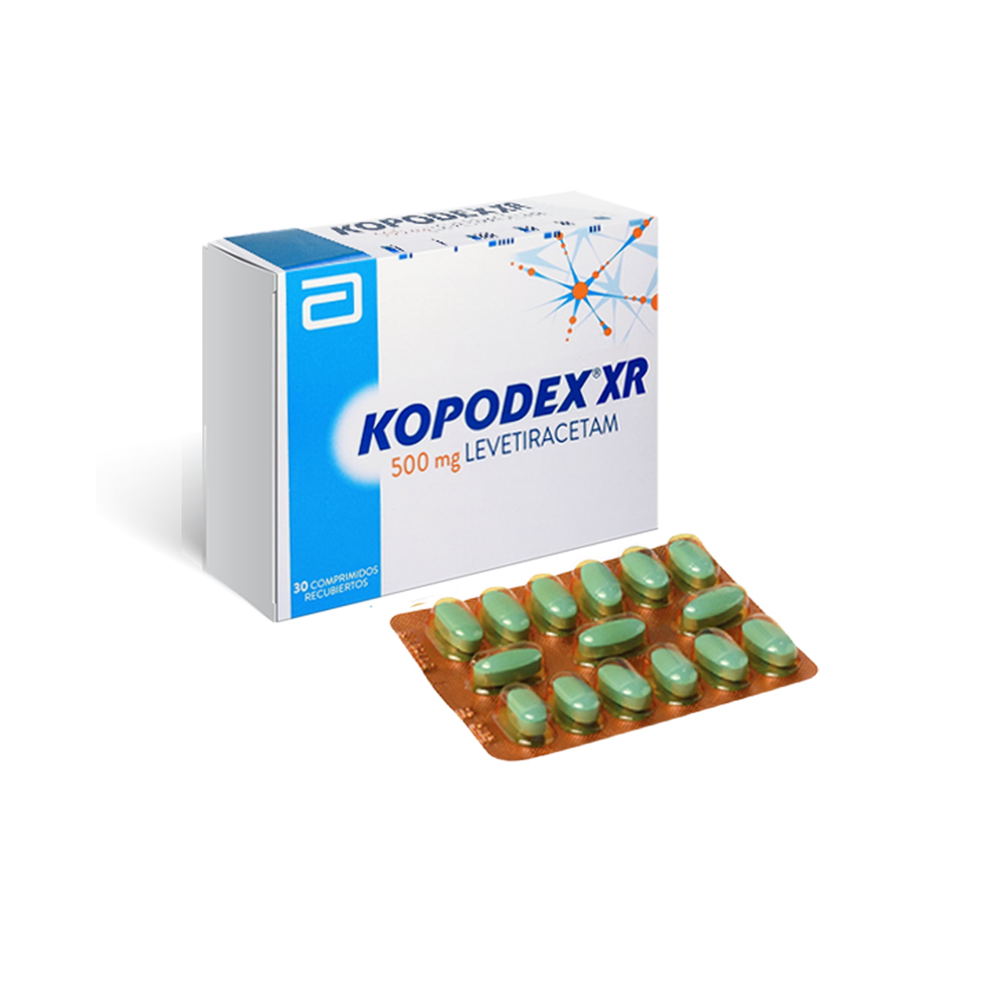 Kopodex Xr 500Mg Levetiracetam X Tableta— Farmacorp