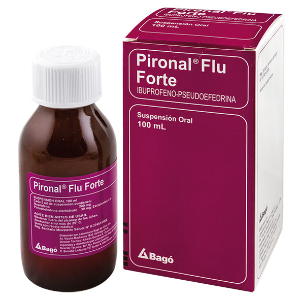 Ibufebril Flu Ibuprofeno 200 Pseudoefedrina 30Mg Suspencion X 100Ml ...