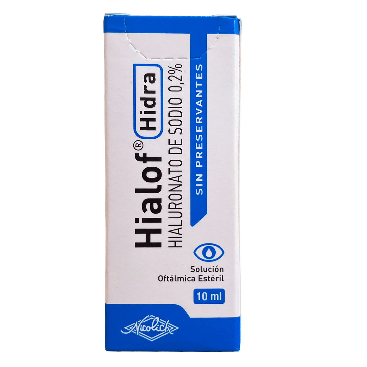 Hialof Hidra 0.2 Hialuronato Sodio X 10Ml— Farmacorp