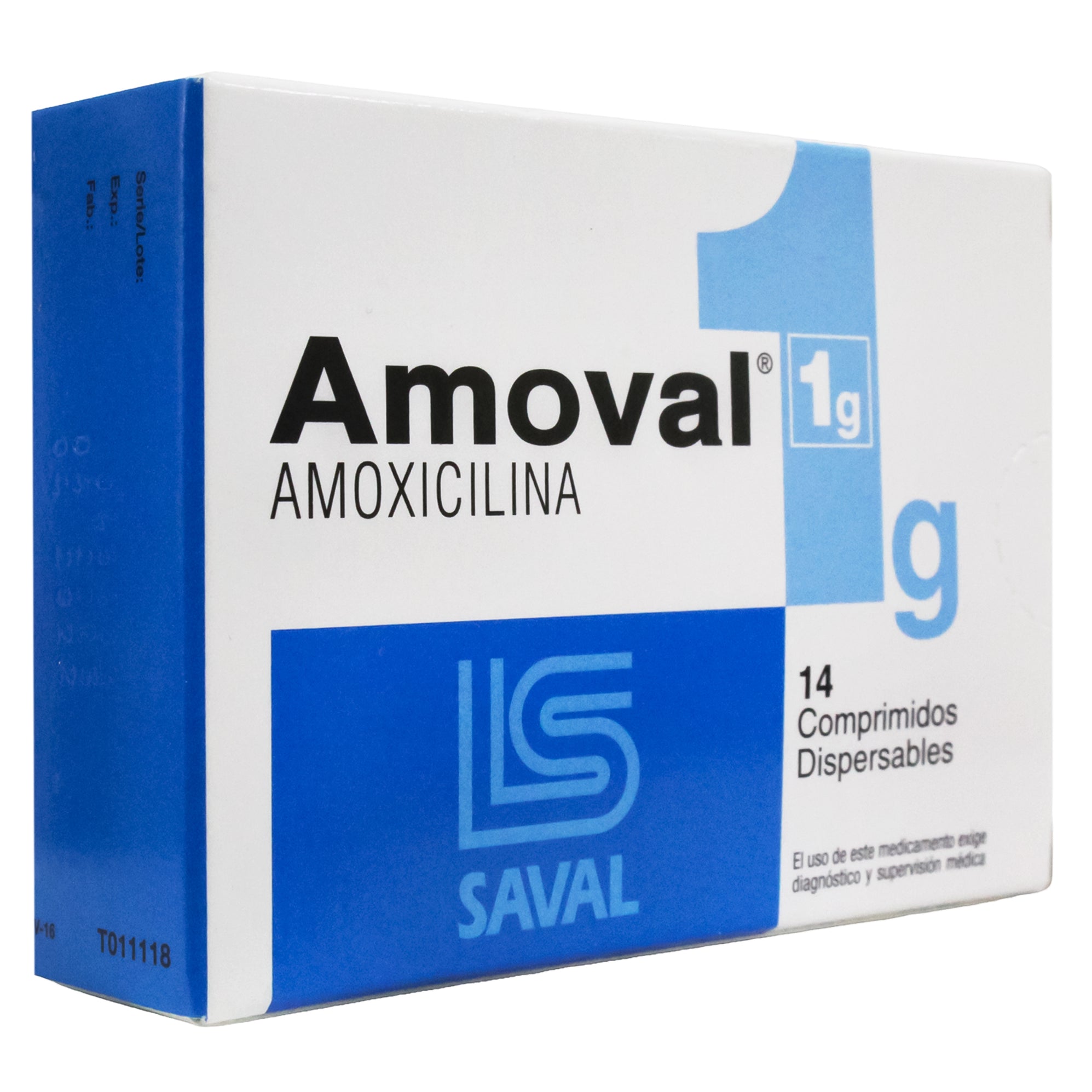 Amoval 1G Amoxicilina X Tableta— Farmacorp