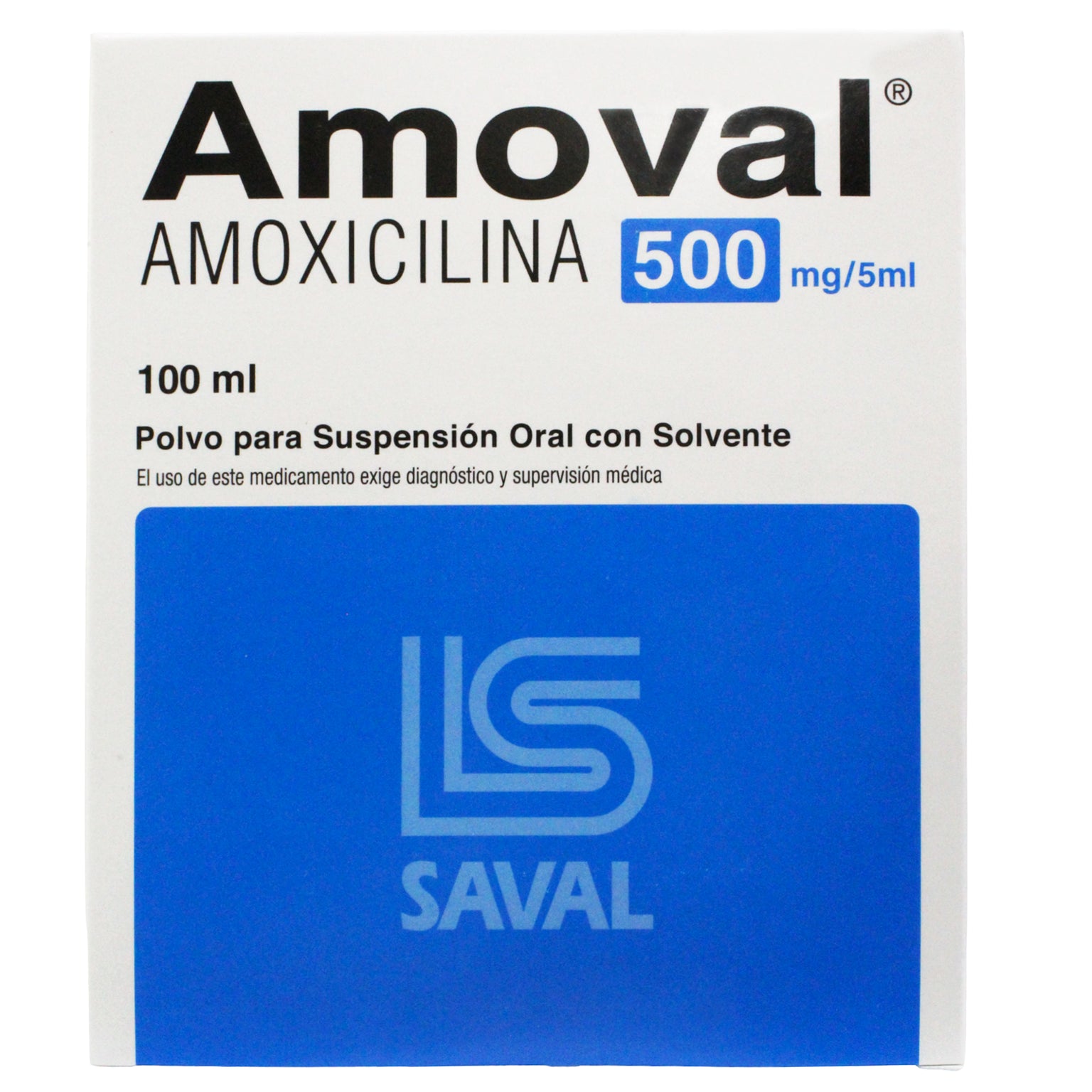 Moxilin Amoxicilina 500Mg 5Ml X 60Ml— Farmacorp