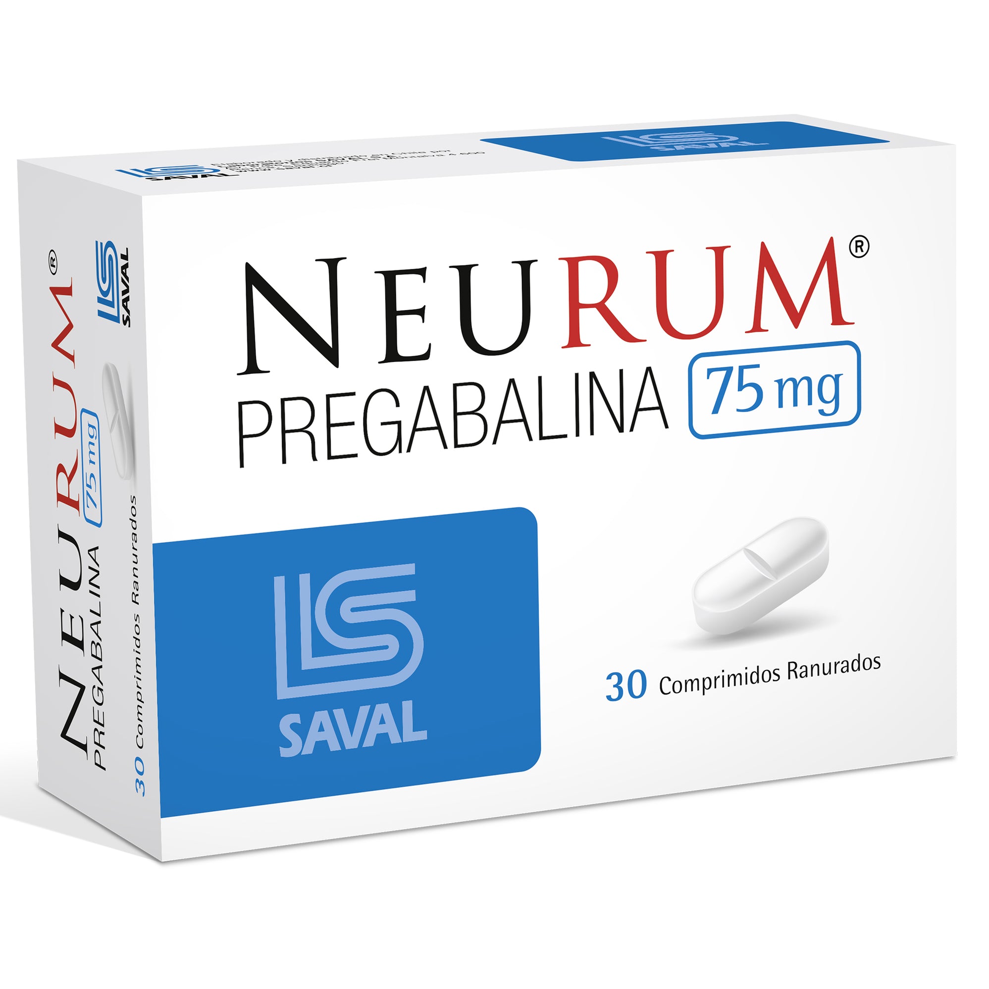 Pregabalina 75Mg Generico X Tableta— Farmacorp