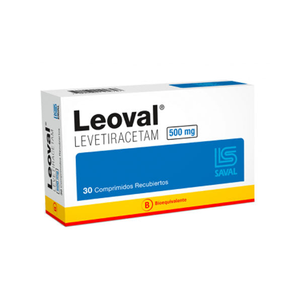 Leoval Levetiracetam 500Mg X Tableta— Farmacorp